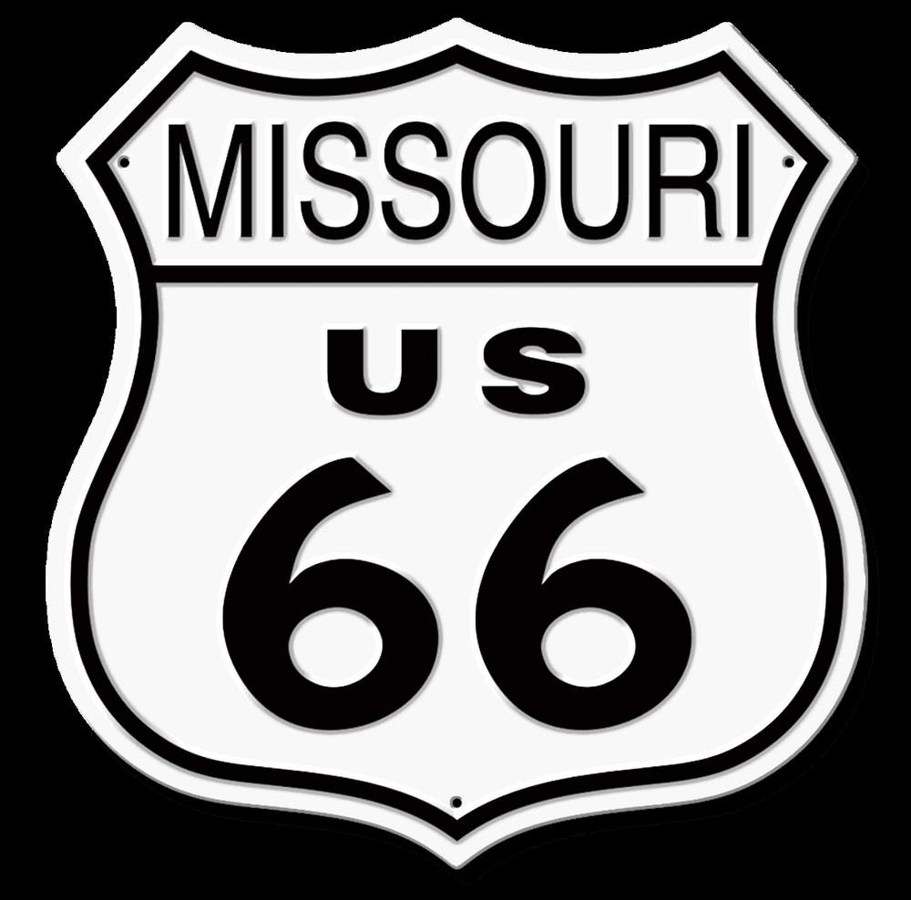 Metal Sign - Route 66 Shield - Missouri ***Fully Embossed Steel ...
