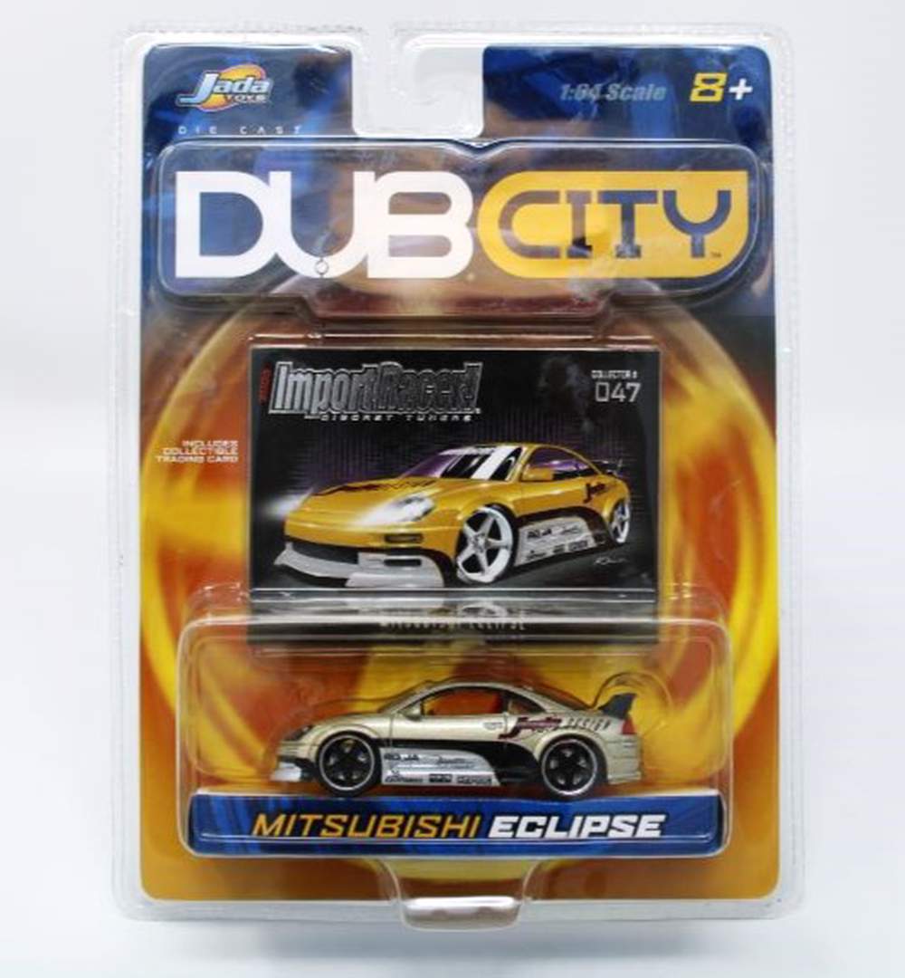 1:64 Dub City - Mitsubishi Eclipse (Silver), Cars - International ...