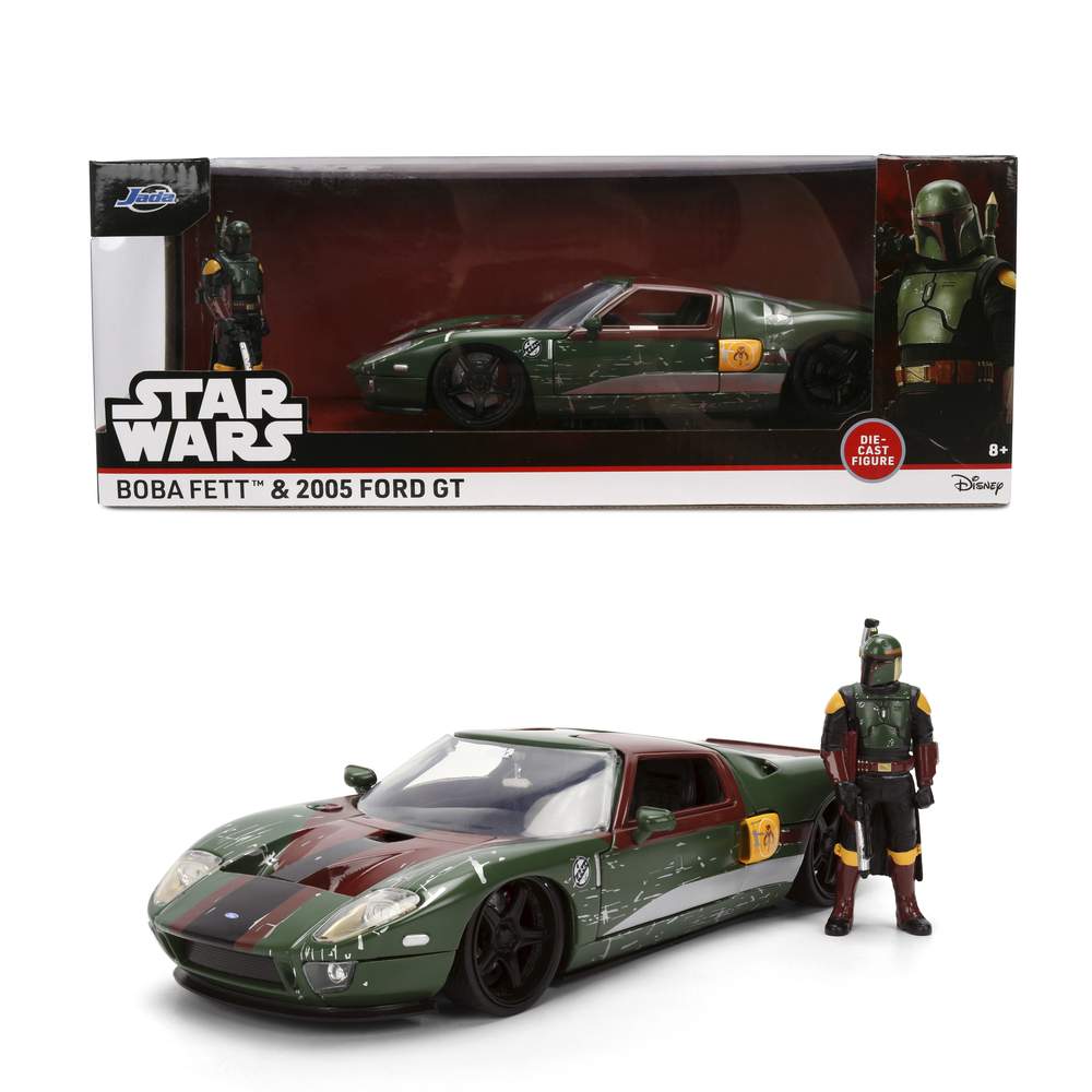 1:24 Star Wars - 2005 Ford GT w/Boba Fett Figure, February 2026 Release ...
